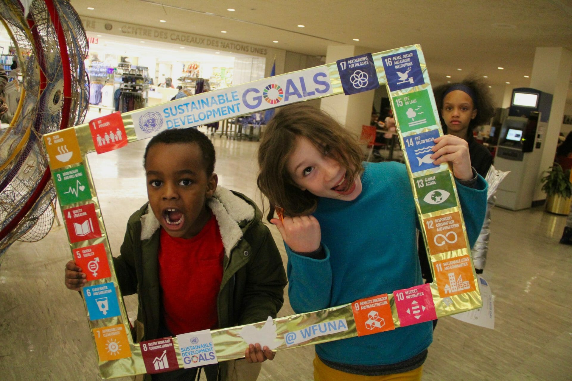 Kids Celebrate UN Kids Day with WFUNA • WFUNA