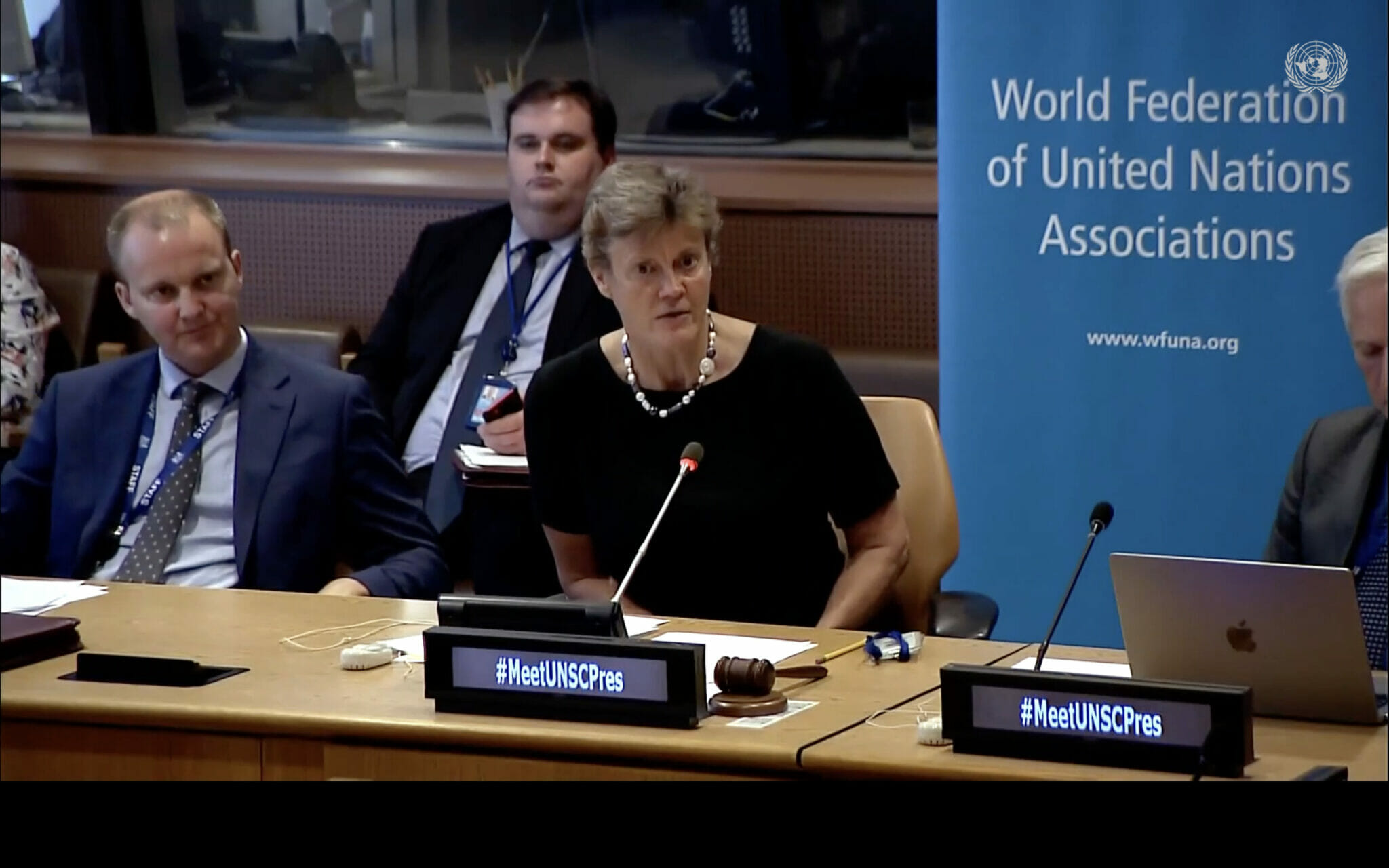 Civil Society Dialogue with Ambassador Dame Barbara Woodward • WFUNA